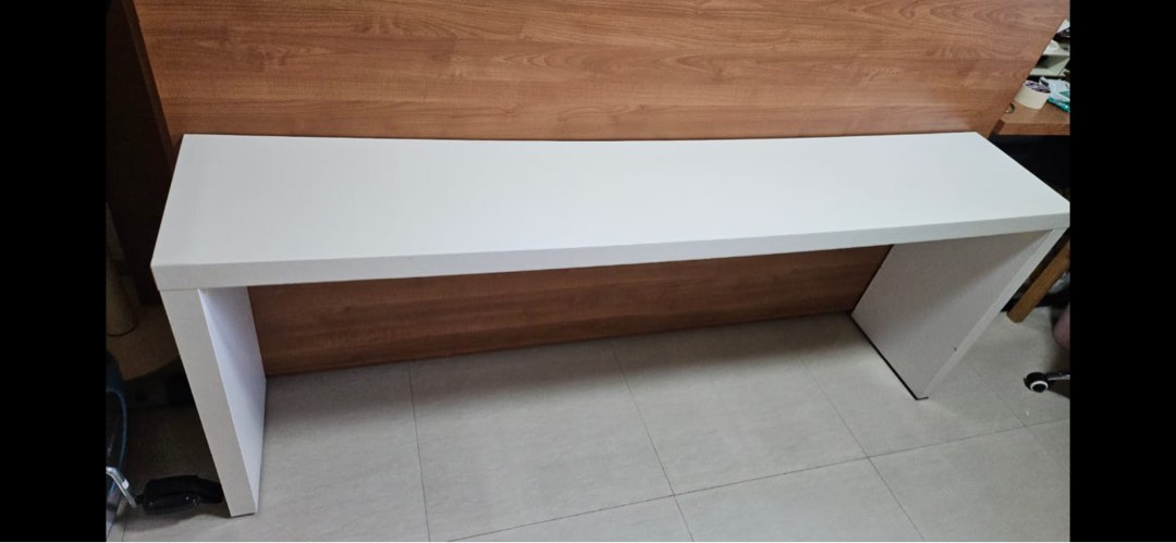 IKEA MALM rollable Over the bed table (discontinued), Furniture & Home ...