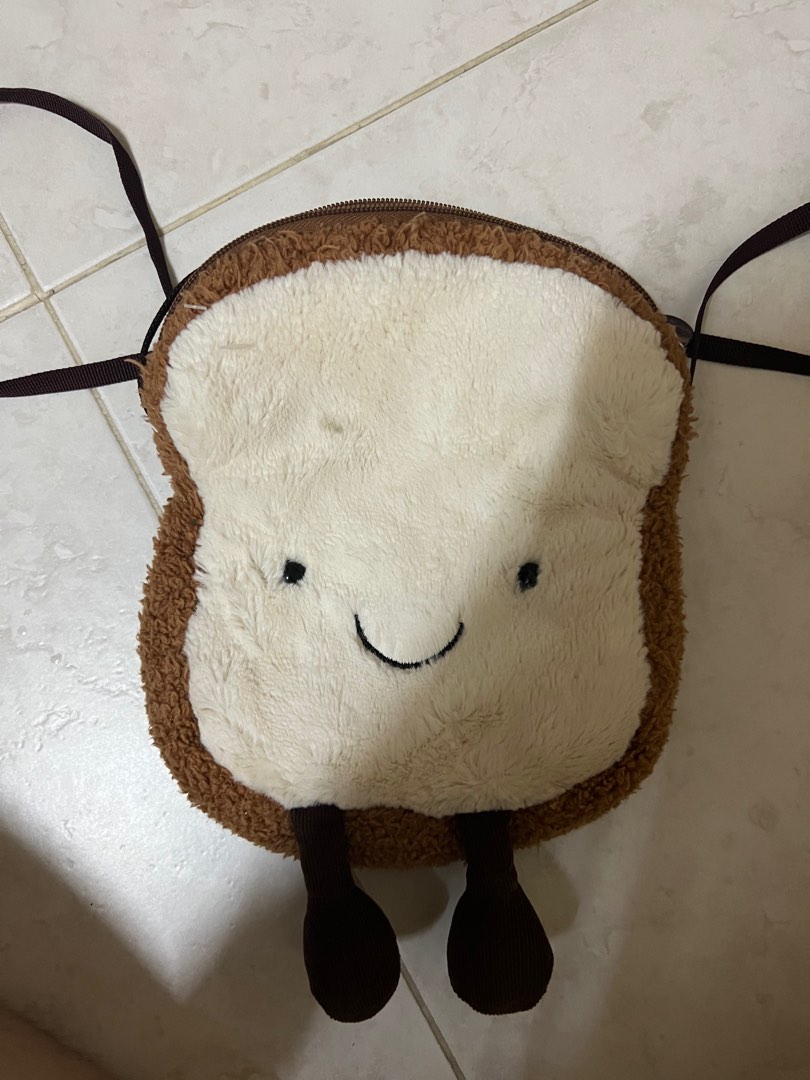 Jellycat Toast Slingbag, Women's Fashion, Bags & Wallets, Cross-body ...