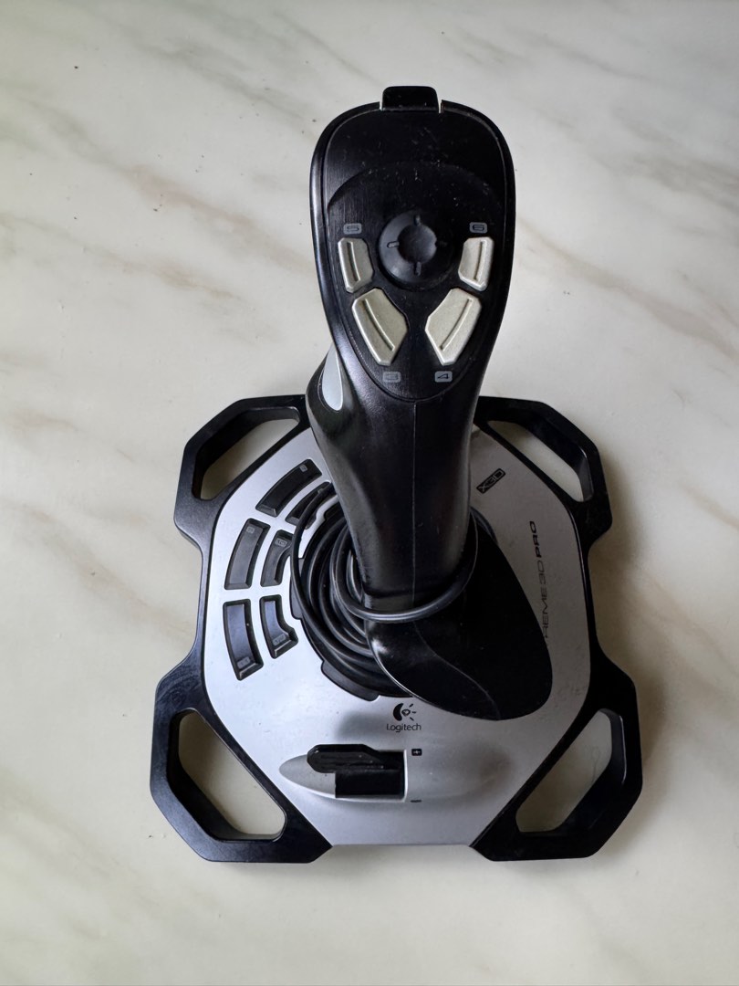 Joystick Logitech Extreme 3D Pro X3D, Video Gaming, Gaming Accessories ...