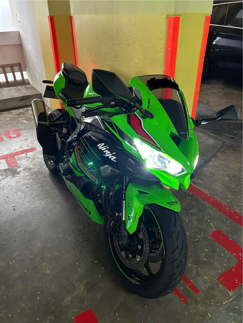 Kawasaki ZX-4R SE Ninja, Motorcycles, Motorcycles for Sale, Class 2A on Carousell