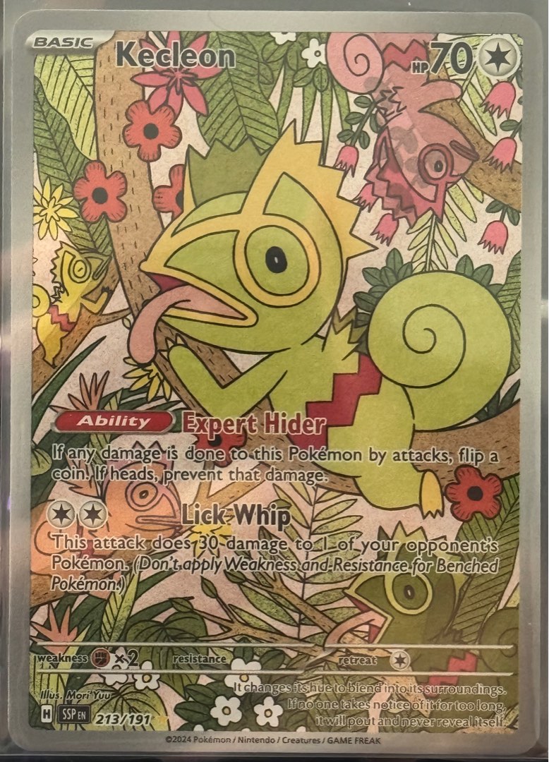 Kecleon #213 [Surging Sparks], Hobbies & Toys, Toys & Games on Carousell