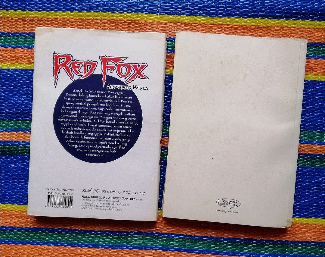 KOMIK - RED FOX KARYA KING KONG - ( BM) ( CETAKAN DEC 2005 TIADA JACKET ...