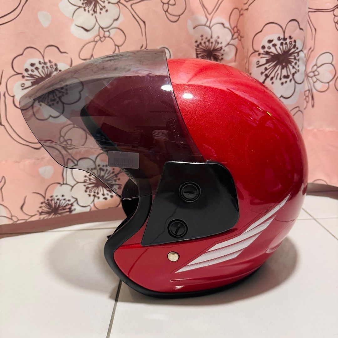 LASER Helmets Ranger II Helmet with BOGO Visor Tinted Size 60, Auto ...