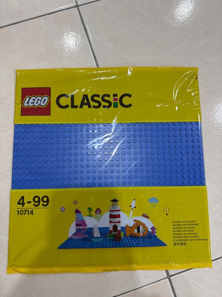 Lego 10714 Blue Baseplate, Hobbies & Toys, Toys & Games on Carousell