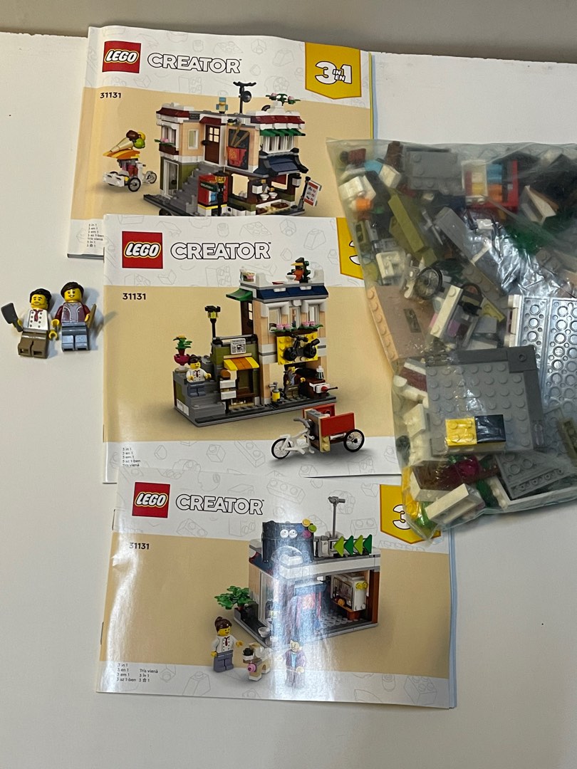 Lego Creator 3in1 31131 Downtown Noodle Shop [2022], Hobbies & Toys ...
