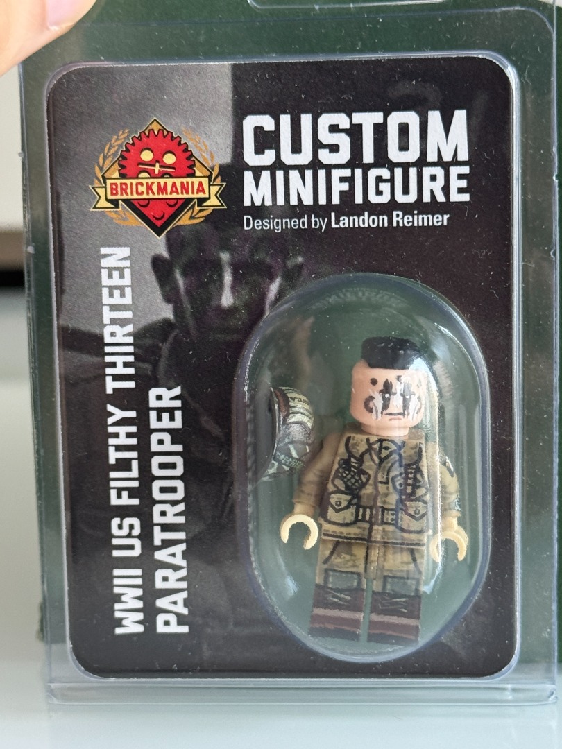 LEGO Customs: WWII U.S. Paratrooper (In the box brand new), 興趣及遊戲, 玩具 ...