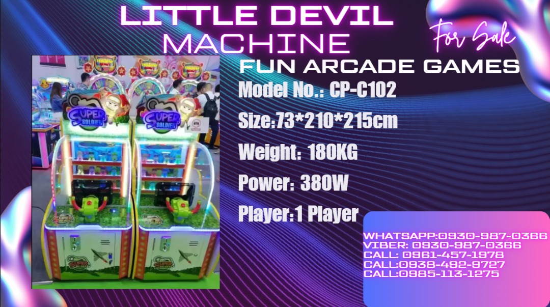 LITTLE DEVIL ARCADE GAMES, Everything Else, Looking For on Carousell