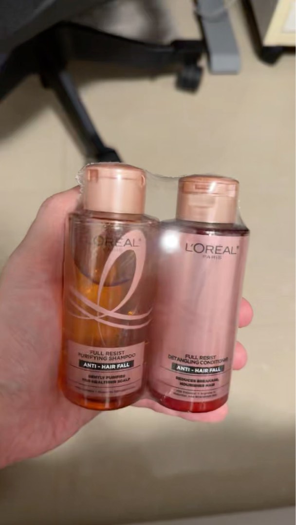 L'Oreal Paris Full Resist Purifying Shampoo, Beauty & Personal Care ...