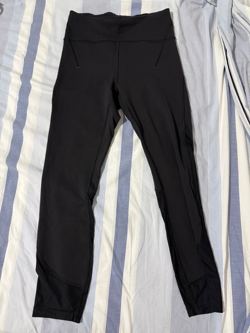 Lululemon Everlux Mesh High rise tights 24, Men's Fashion, Activewear ...