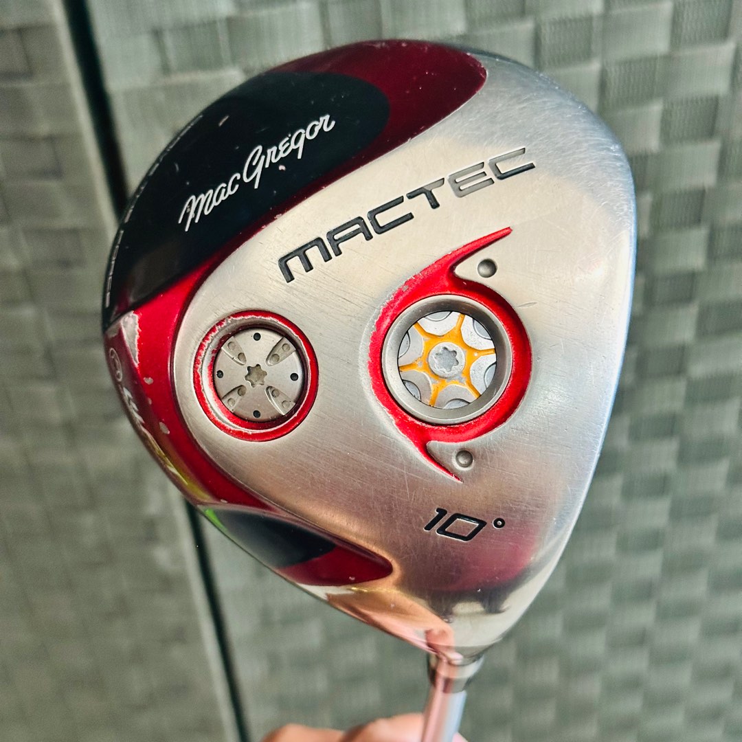 MACGREGOR MACTEC WFT 10 degrees Golf Driver DH 101 Mactec Motore Shaft ...