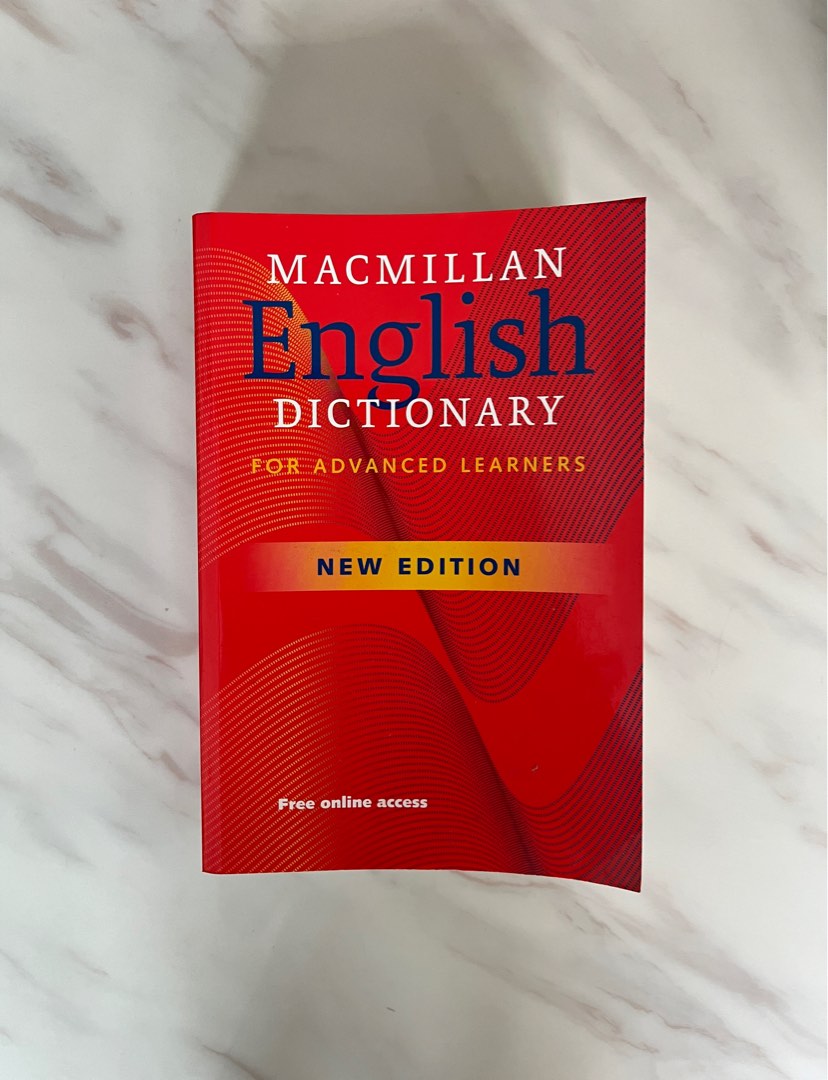 Macmillan English Dictionary, Hobbies & Toys, Books & Magazines ...