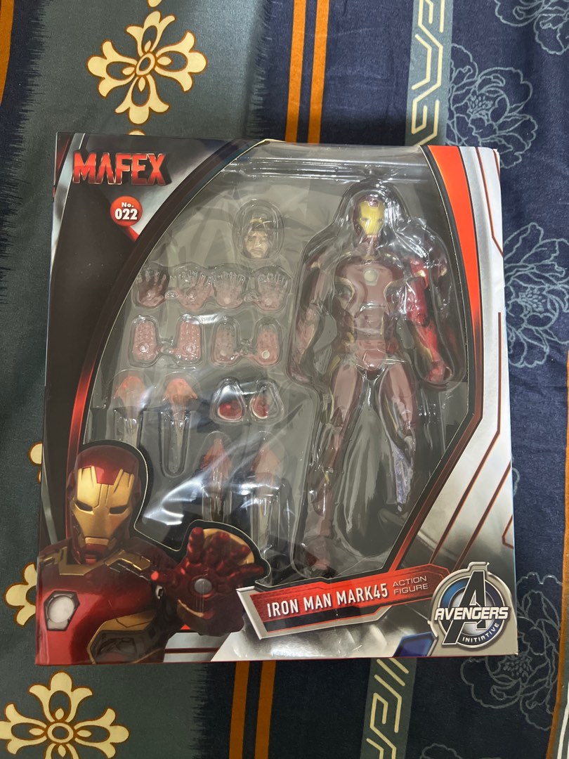MAFEX 022 Iron Man Mark 45 Action Figure, Hobbies & Toys, Toys & Games ...