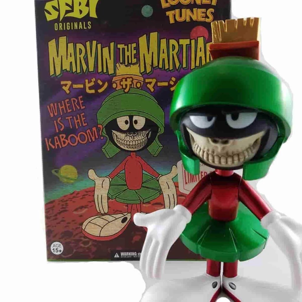 Marvin the Martian Figure by Ron English, Hobbies & Toys, Toys & Games ...
