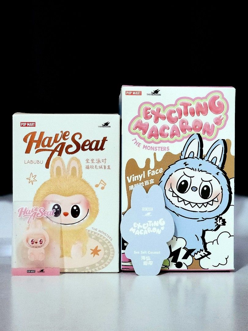 (Meet up at Ang Mo Kio) THE MONSTERS - Have a Seat Vinyl Plush Blind ...