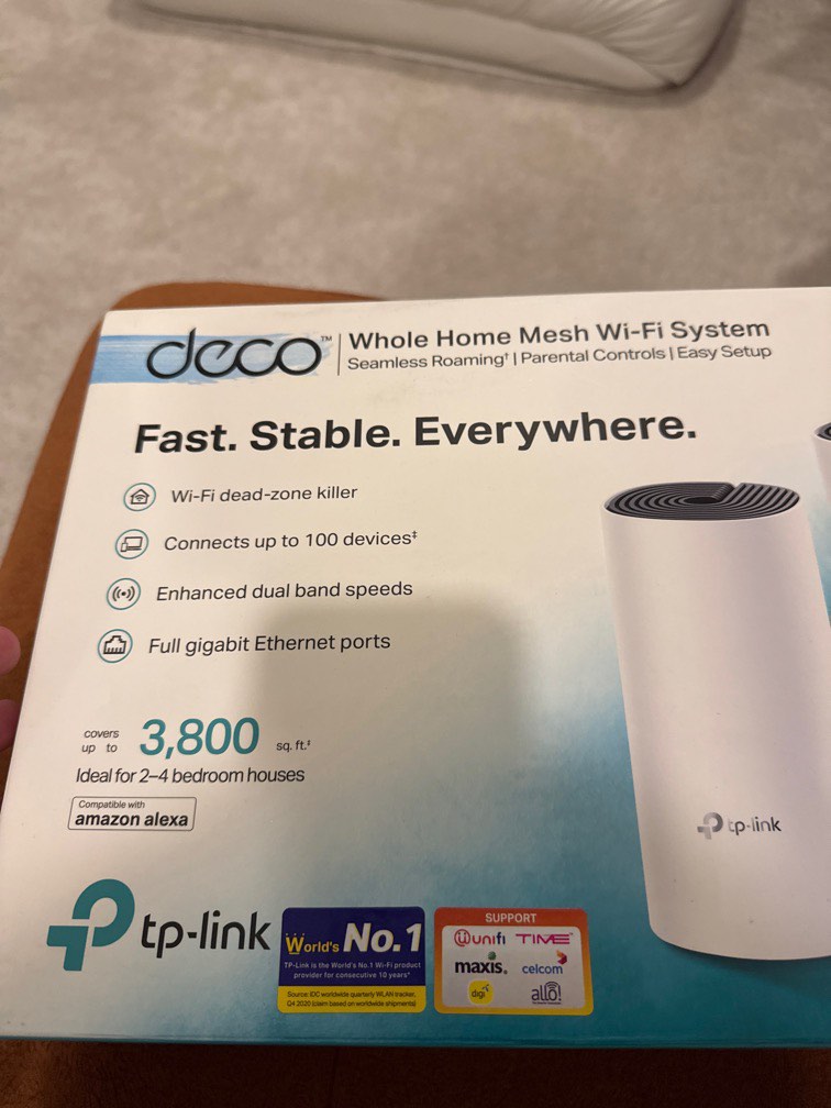 Mesh Wifi Deco M4 AC1200, Computers & Tech, Parts & Accessories ...