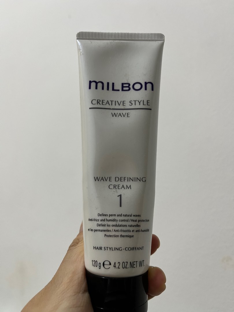 MILBON Wave Defining Cream Wax 1, Beauty & Personal Care, Hair Products on Carousell