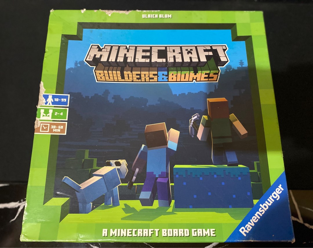 Minecraft Builders and Biomes Ravensburger, Hobbies & Toys, Toys ...