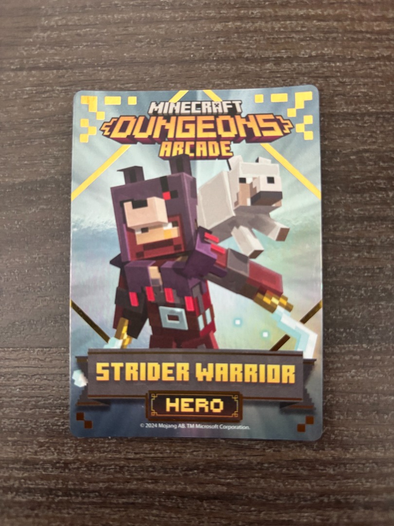 Minecraft Dungeons Cards lot x16 with Hero Cards, Hobbies & Toys, Toys ...