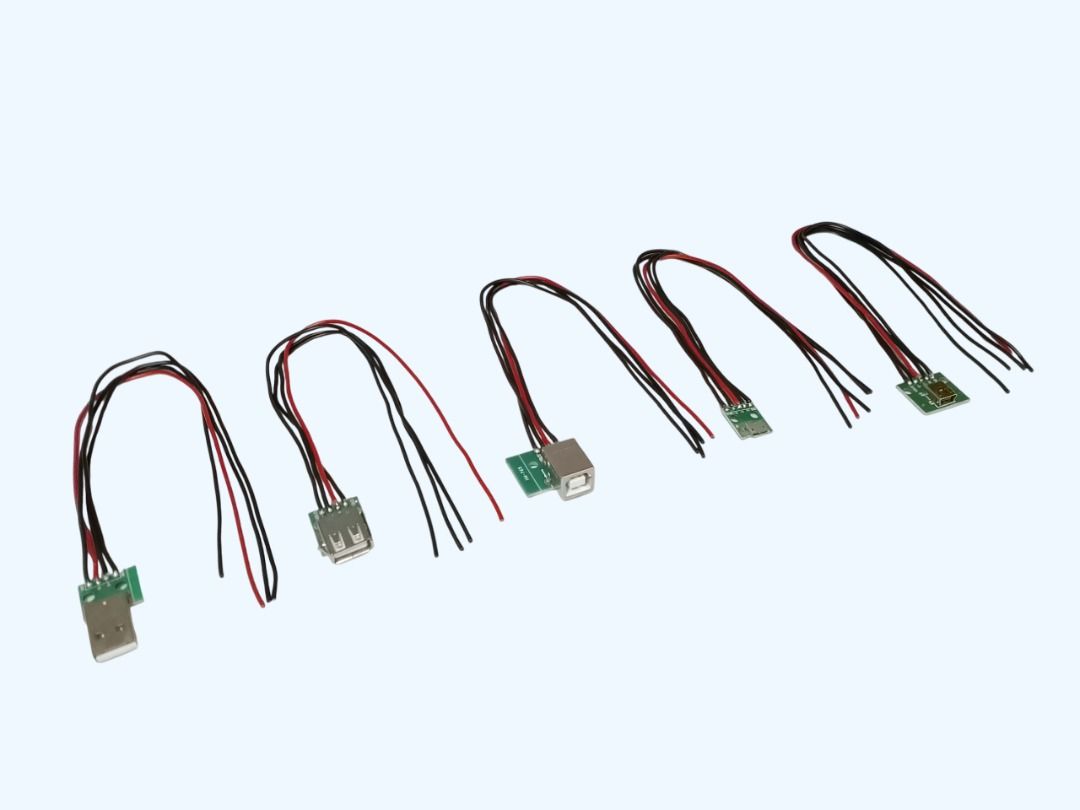 MINI USB TYPE A 2.0 to 2.54mm DIP ADAPTER with WIRE (1-PC per ORDER ...