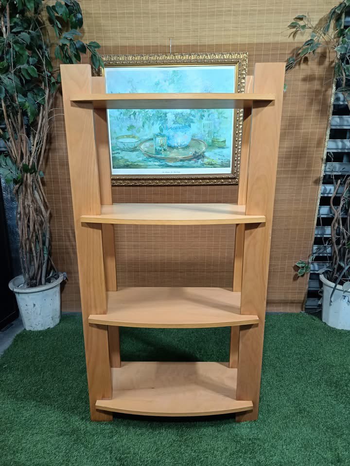 Modern Solid Wood 4 tier Rack, Furniture & Home Living, Furniture ...