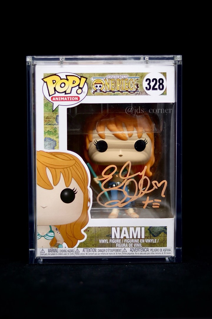 Nami Funko signed by Emily Rudd with COA, Hobbies & Toys, Toys & Games ...