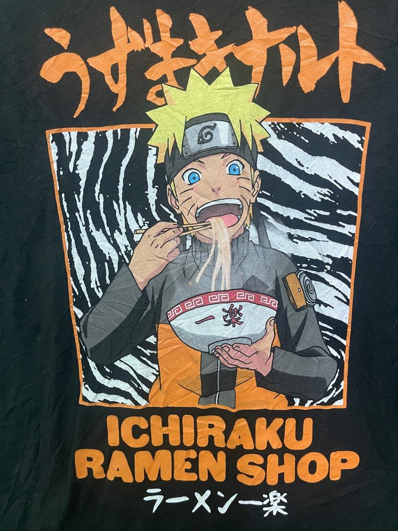 Naruto Ichiraku Ramen Shop, Men's Fashion, Tops & Sets, Tshirts & Polo ...