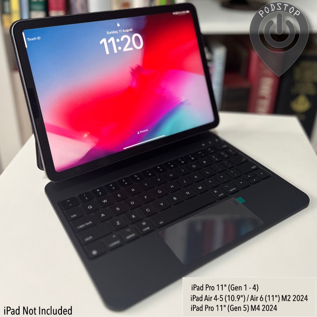 [NEW MODEL] BT Backlit Touchpad Magic Keyboard for iPad Pro 11" (Gen 1 ...