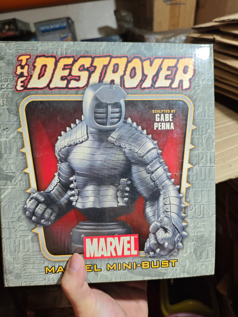 NEW The Destroyer Marvel Mini-Bust by Bowen Designs Limited Edition ...