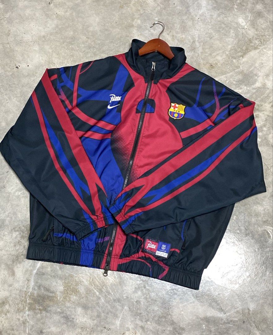 Nike FC Barcelona x Patta Track Jacket FW23, Men's Fashion, Coats ...