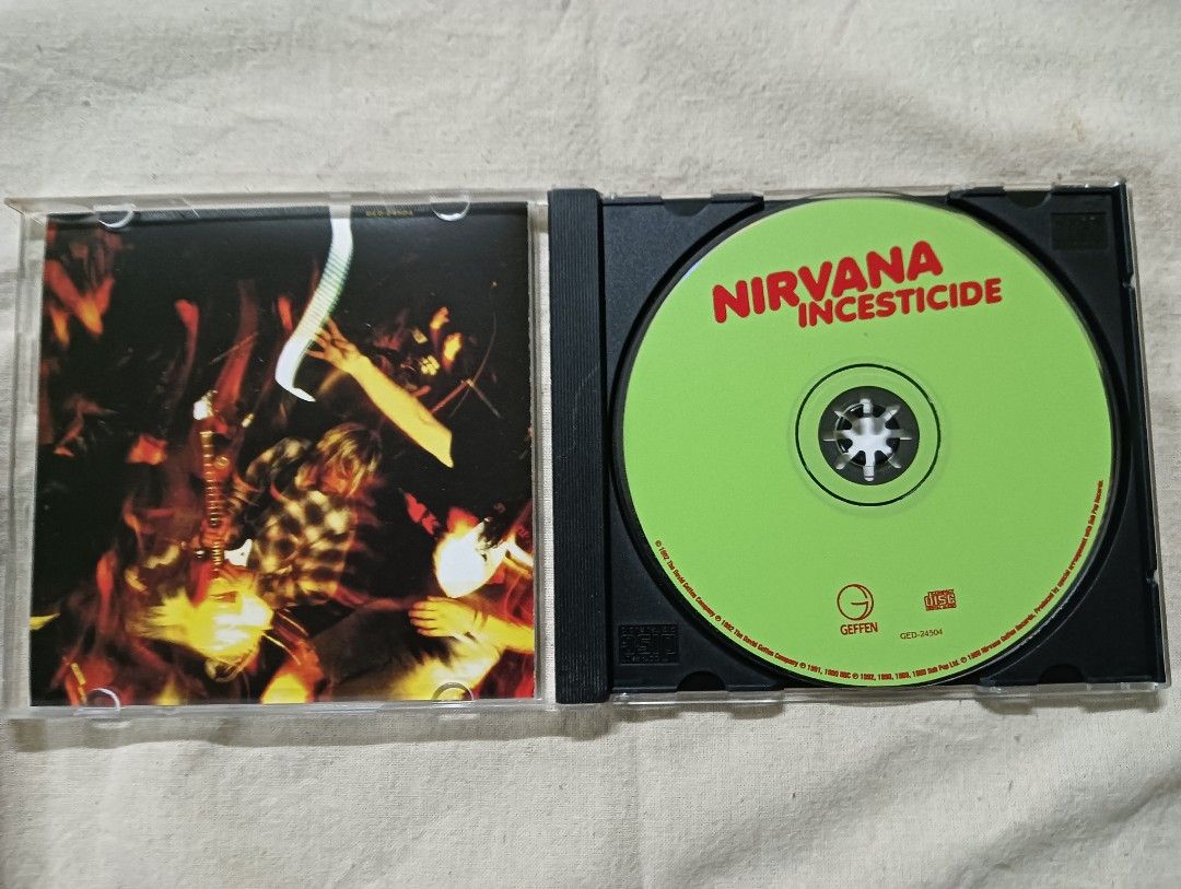 Nirvana - Incesticide, Hobbies & Toys, Music & Media, CDs & DVDs on Carousell