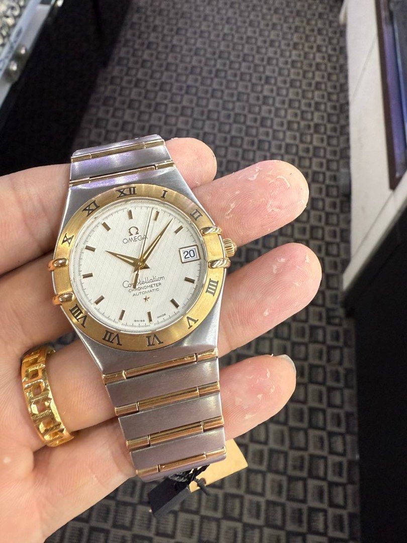 OMEGA CONSTELLATION SWISS MADE AUTOMATIC 18K 12023000, Luxury, Watches ...