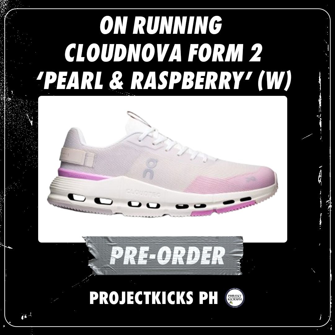 On Running Cloudnova Form 2 Pearl & Raspberry (W), Women's Fashion ...