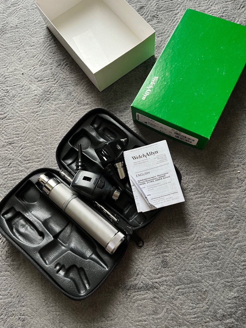 Ophthalmoscope & Otoscope Set (Welch Allyn), Health & Nutrition, Medical Supplies & Tools on ...