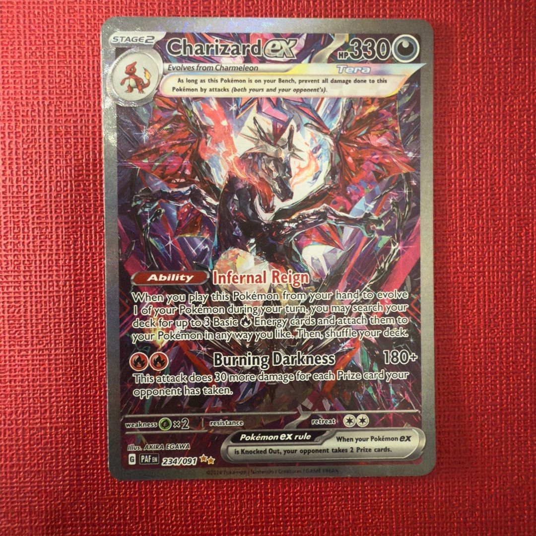 [Paldean Fates] Charizard ex - 234/091 - Special Illustration Rare ...