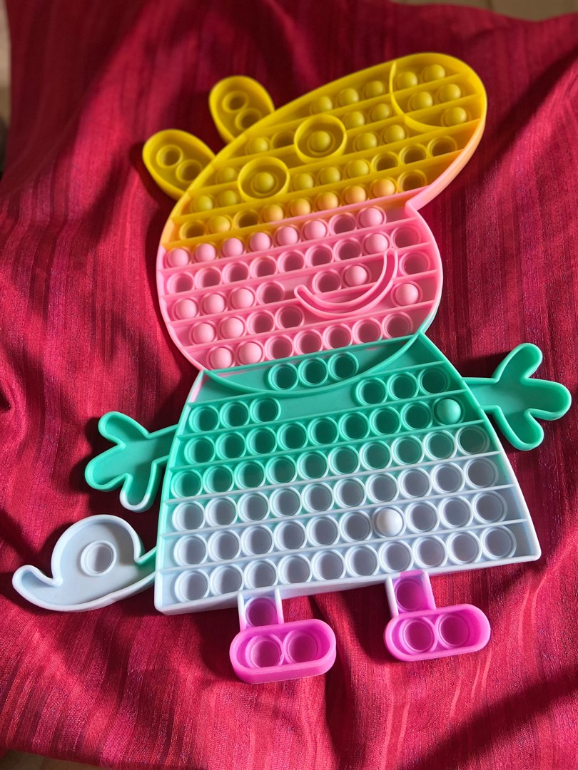 Peppa Pig Pop it, Hobbies & Toys, Toys & Games on Carousell