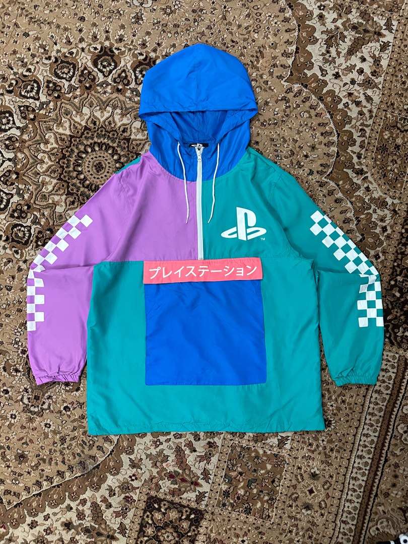 Playstation anorak jacket, Men's Fashion, Coats, Jackets and Outerwear ...