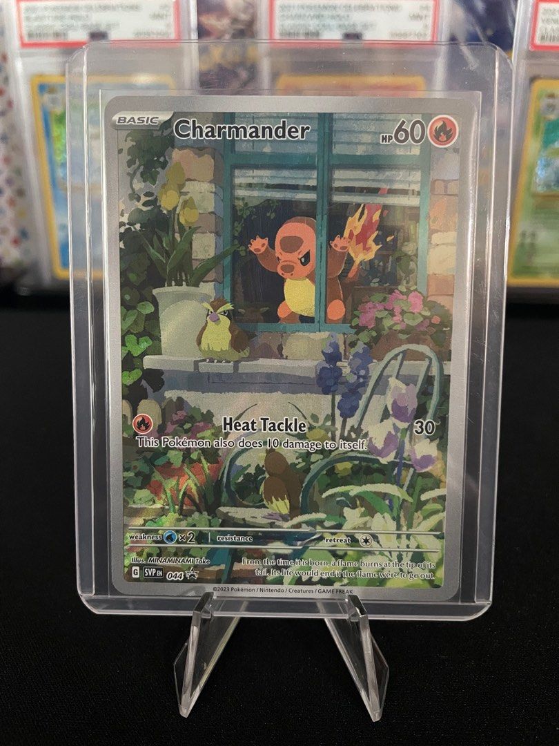 Pokemon Charmander ETB Elite Trainer Box 044 Black Star Promo Scarlet ...