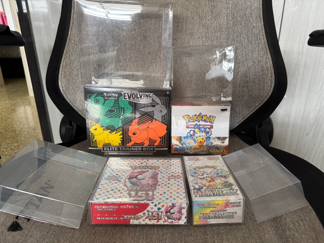 Pokemon ETB, Booster Box, Japanese Booster Box, High class Booster box ...