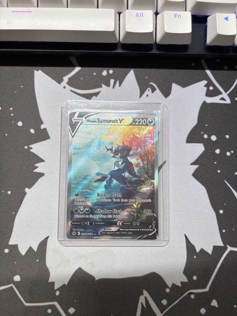Pokemon Japanese Crown Zenith Galarian Gallery Hisuian Samurott V ...