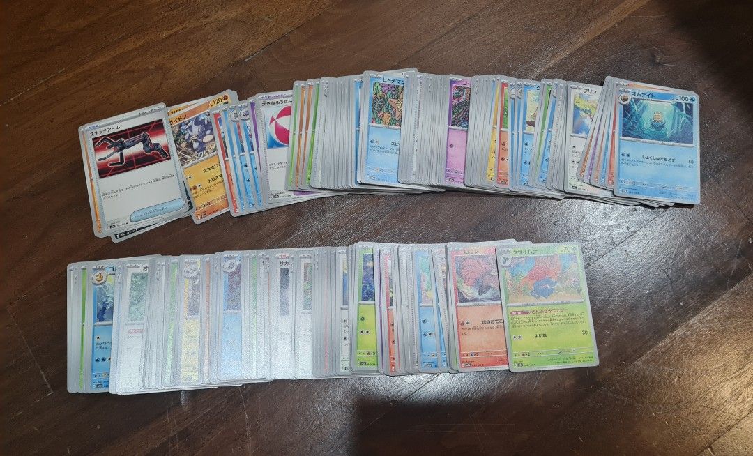 Pokemon SV2a Japanese 151 common and uncommon cards (Janks), Hobbies ...
