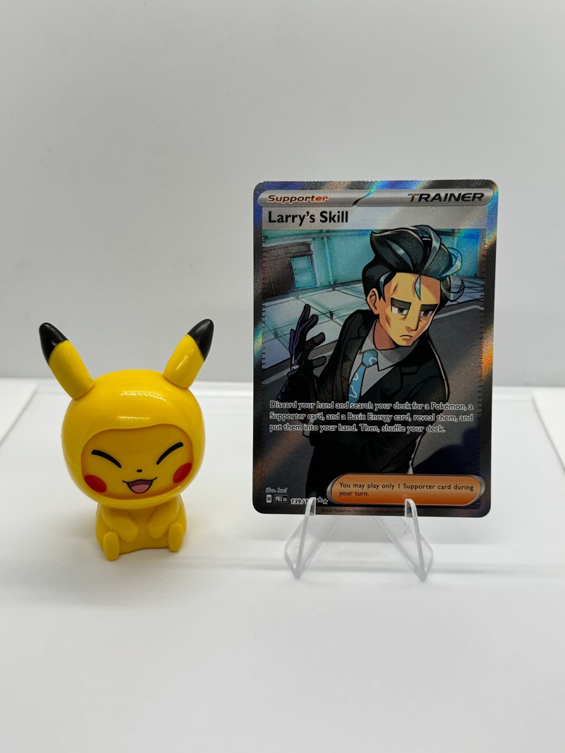 Pokemon TCG Larry's Skill Prismatic Evolutions, Hobbies & Toys, Toys ...