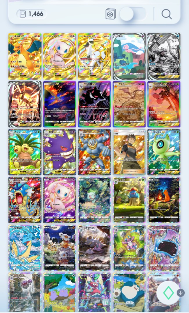 (急售)Pokemon TCGP 3冠 3透 4彩 多ex, 電子遊戲, 電子遊戲, 其他 - Carousell