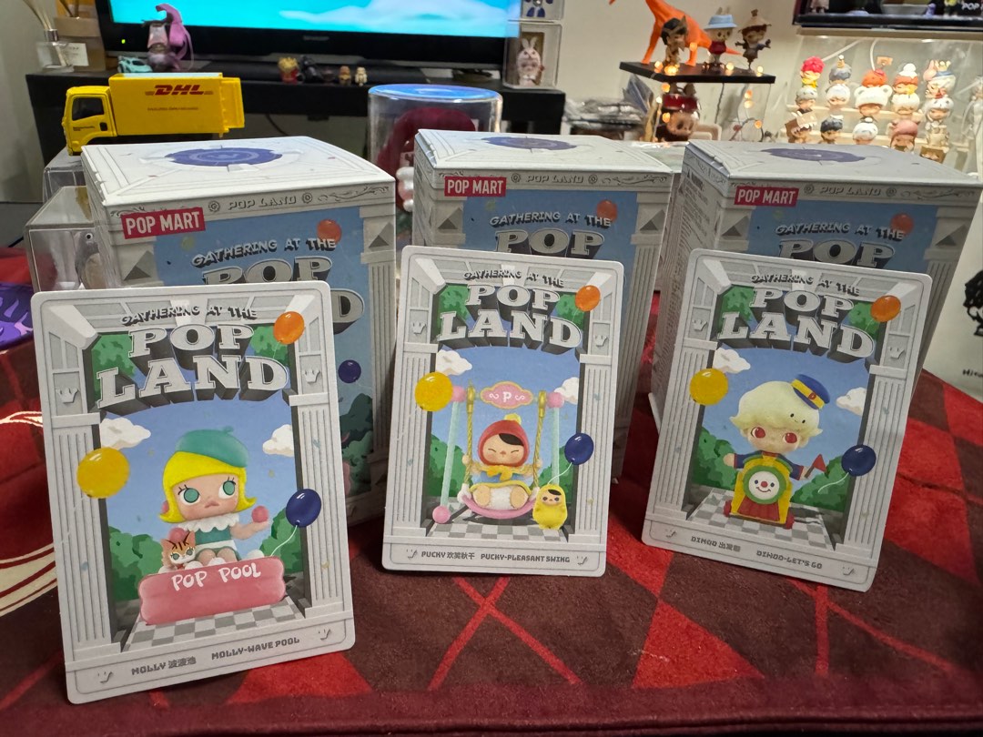 Popland gathering at popmart DIMOO MOLLY PUCKY, Hobbies & Toys, Toys ...