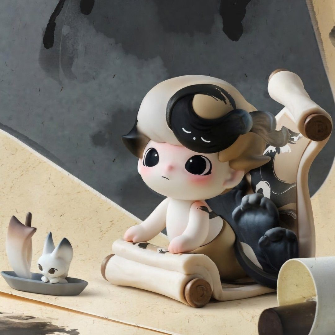 Popmart- Dimoo Stories in a Cup - River Scroll, Hobbies & Toys, Toys ...