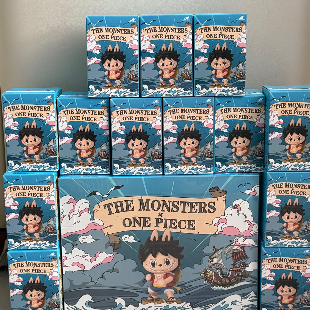 POPMART SG One Piece Labubu The Monsters Blind Box, Hobbies & Toys ...