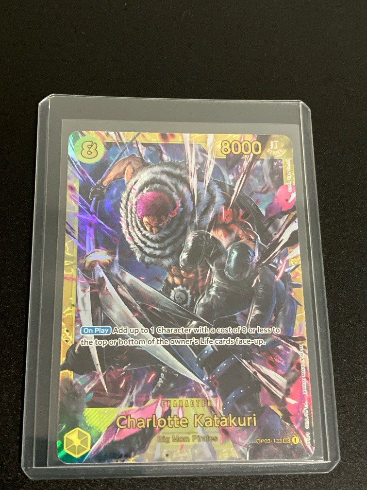 PRB 01 Charlotte Katakuri SEC English Version OP03 123, Hobbies & Toys ...