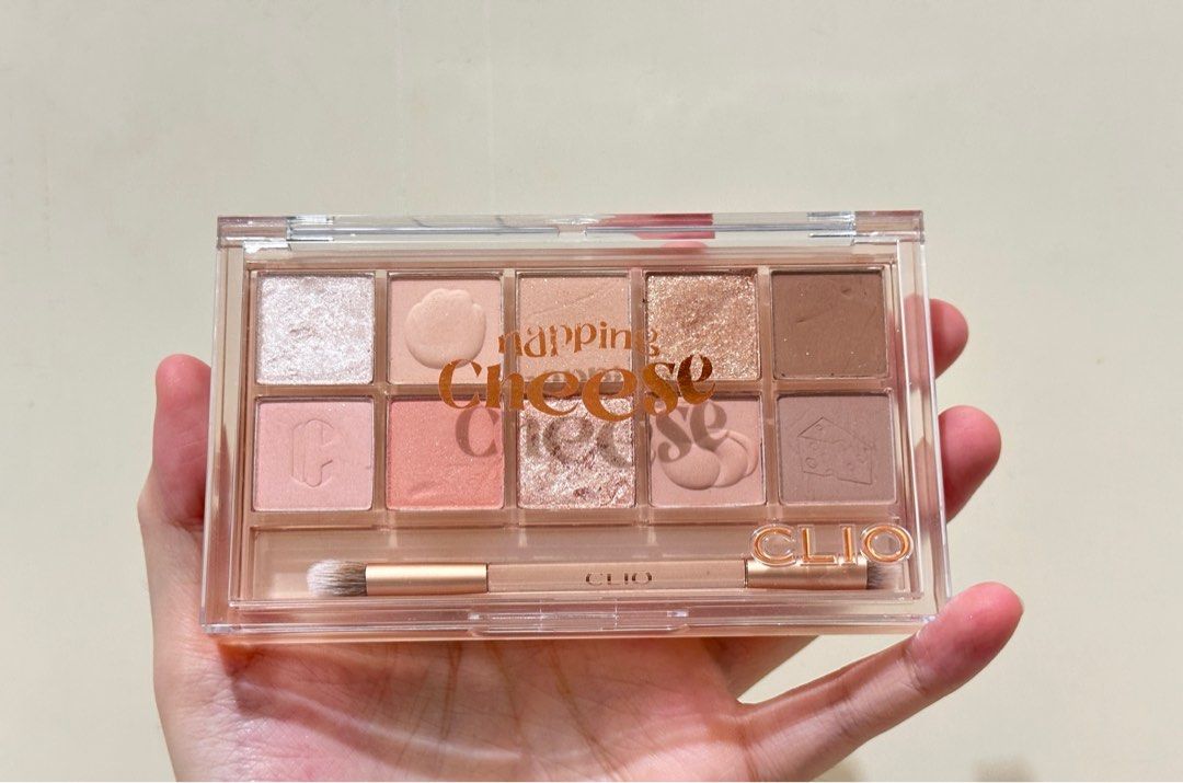 [PRELOVED] CLIO PRO EYE PALLETE SHADE 19 NAPPING CHEESE, Kesehatan ...