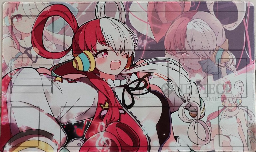 Preorder - Uta One Piece Playmat Deskmat Border Stitched, Hobbies ...