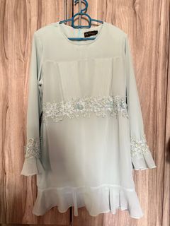 Primavalet bella 2025 baju kurung kedah moden Aisha maroon, Women's ...