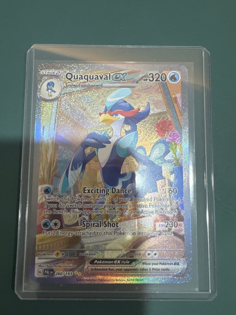 Quaquaval SIR- Paldea Evolved, Hobbies & Toys, Toys & Games on Carousell